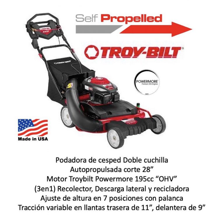 PODADORA TIPO TRACTOR JD 17.5 HP. – Abastecedora del jardin