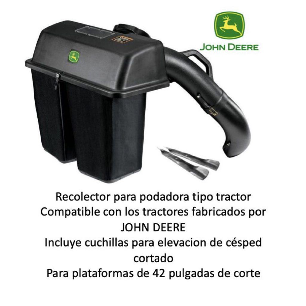 RECOLECTOR PARA TRACTOR JOHN DEERE – Abastecedora del jardin